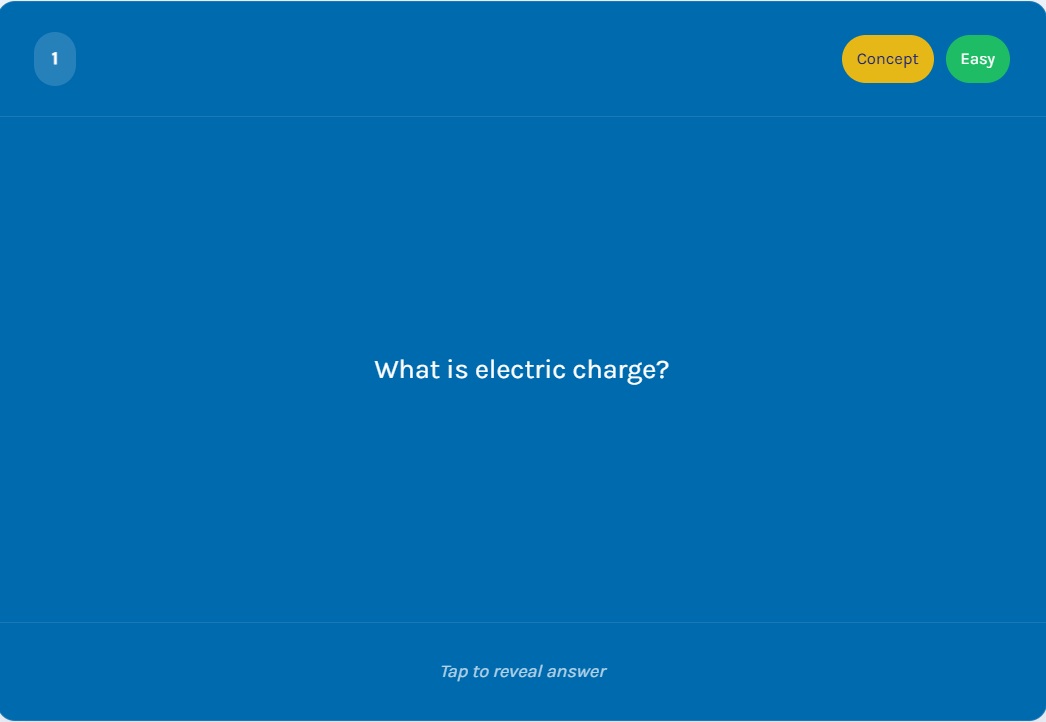 Class 12th Chapter 01 Flashcard | 1Mole